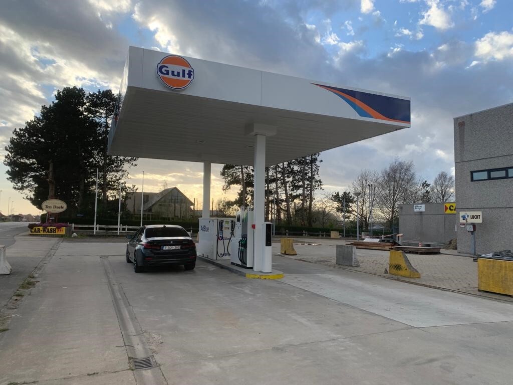 Gulf Tankstation Roksem